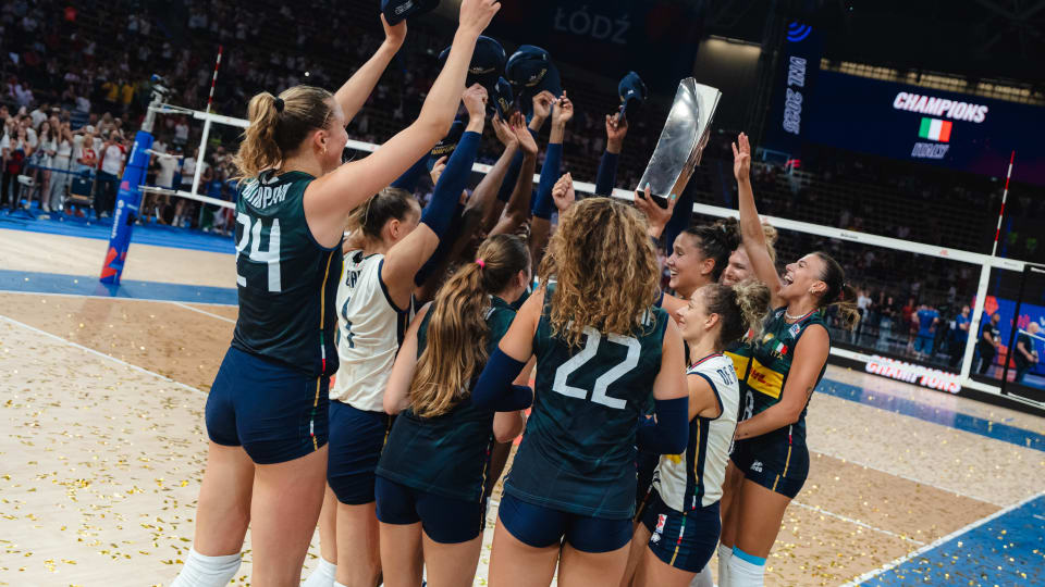 Italia vince la Volley Nations League femminile 2025! Le Campionesse Olimpiche battono il ...