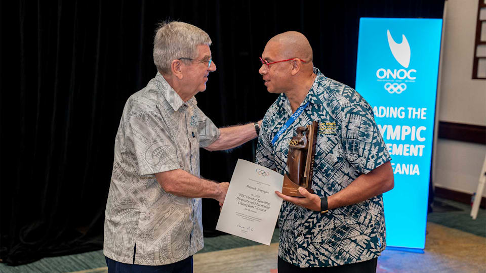 President Bach in Fiji for the Annual General Assembly of the Oceania ...