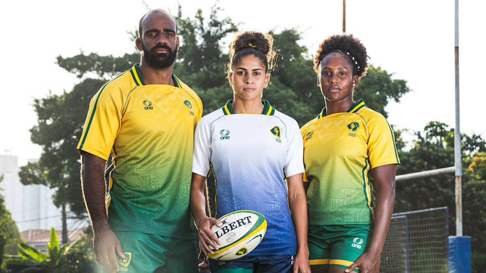 Yaras e Tupis do rugby do Brasil apresentam novo uniforme