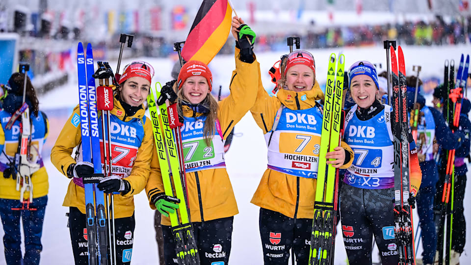 Wunderschone Biathlon Damen Kader Bild
