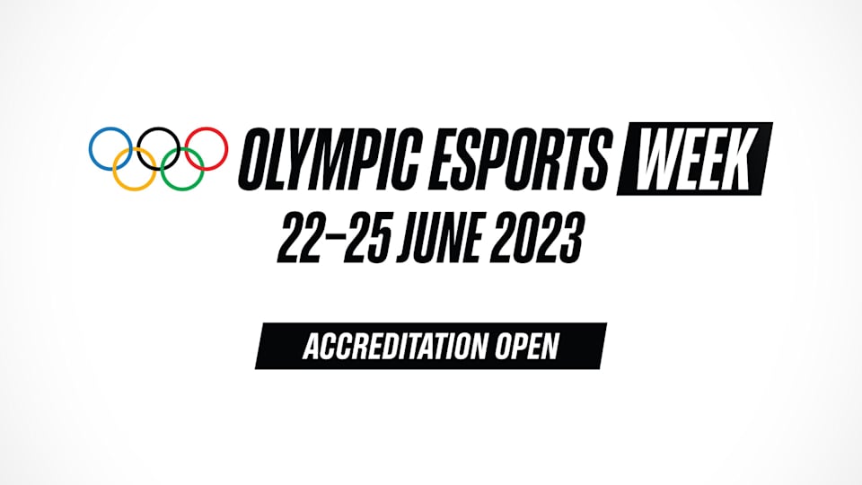 Media accreditation for the inaugural Olympic Esports Week in Singapore ...