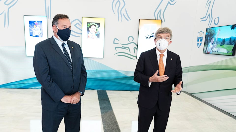 IOC President in Greece for first visit since re-election - Olympic News