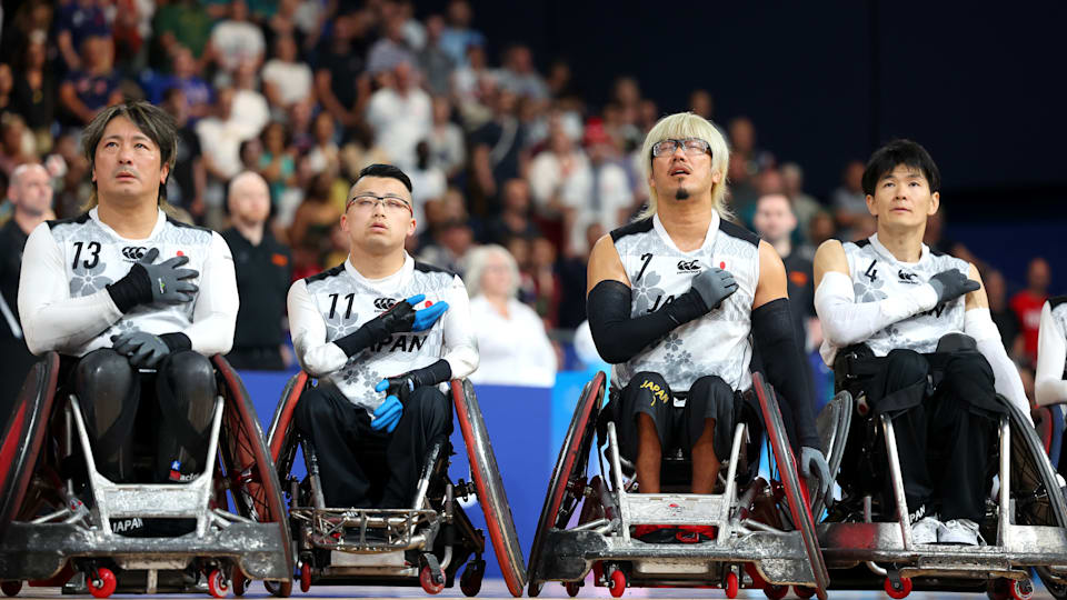 Paris 2024 Paralympics | Wheelchair rugby: Japan becomes Paralympic ...
