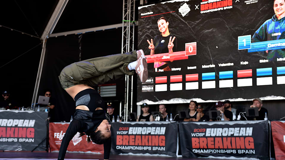 WDSF European Breaking Championships 2023: B-Boy Menno and B-Girl Nicka ...