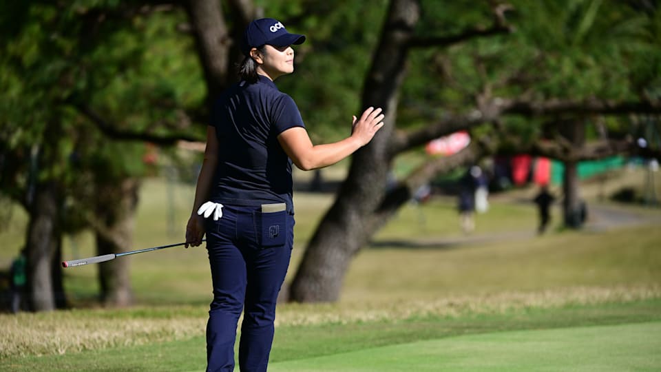 【ゴルフ】JLPGAツアーチャンピオンシップ第2日：イ・ミニョンが首位で折り返し…山下美夢有とセキ・ユウティンが3打差2位T