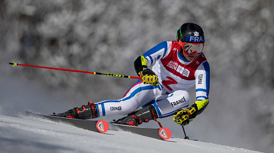 Gangwon 2024: Nash Huot-Marchand wins men's giant slalom for France ...