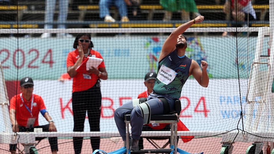Paris 2024 Paralympics: Yogesh Kathuniya wins silver medal in discus throw