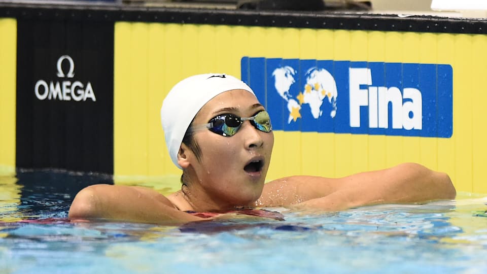 Japanese swimmer IKEE Rikako returns to competition