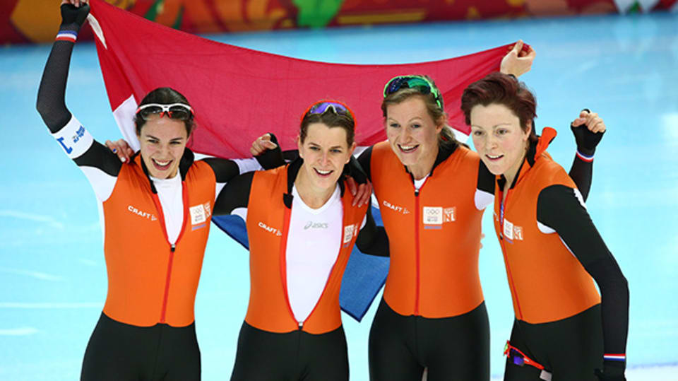 Dutch women match men with gold in speed skating pursuit and new ...
