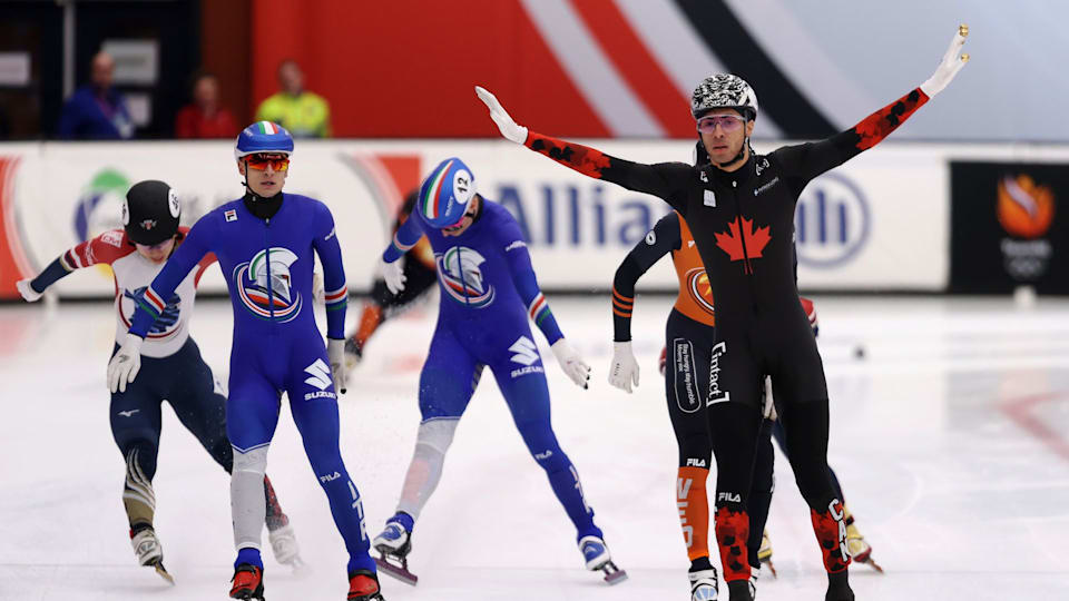 ISU Short Track World Tour Tilburg: All results, as Dandjinou dominates ...