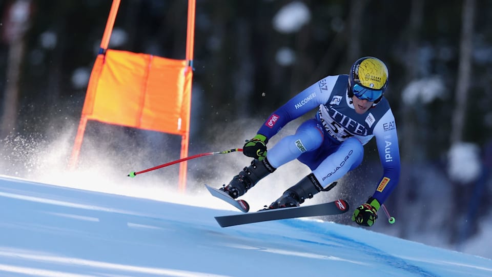 Giovanni Franzoni vince il Super G di Wengen in Coppa del mondo ...