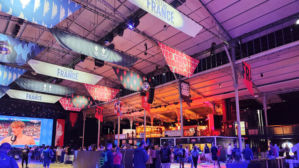 Paris 2024 Olympics: Club France is already celebrating on the first ...