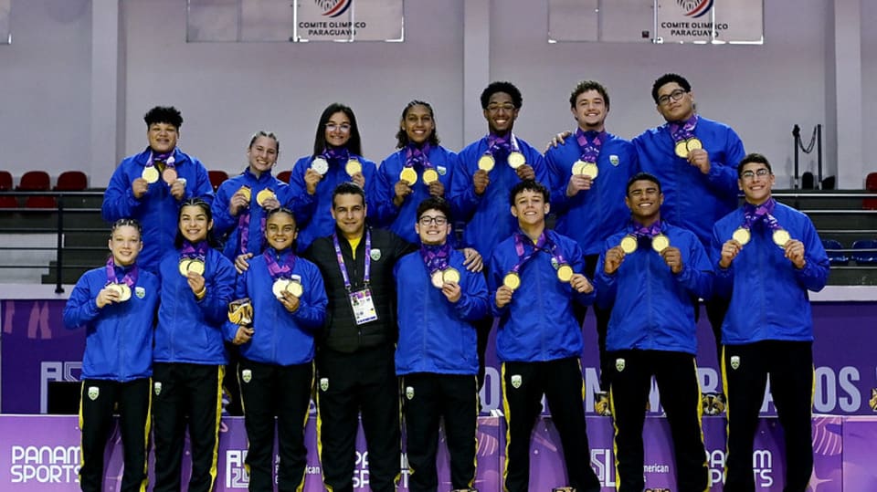 Quadro de Medalhas dos Jogos Pan-Americanos Júnior Assunção 2025