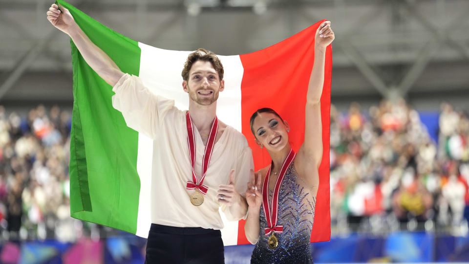 Sara Conti e Niccolò Macii vincono NHK Trophy 2025 | Grand Prix ...