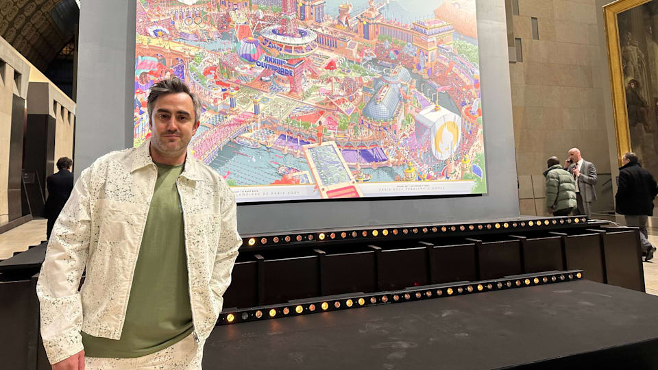 Paris 2024 : Qui est Ugo Gattoni, le dessinateur des affiches ...