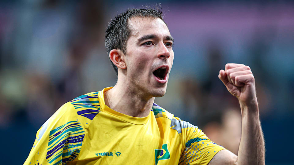 Hugo Calderano vai às quartas em Paris 2024 e já iguala melhor campanha ...