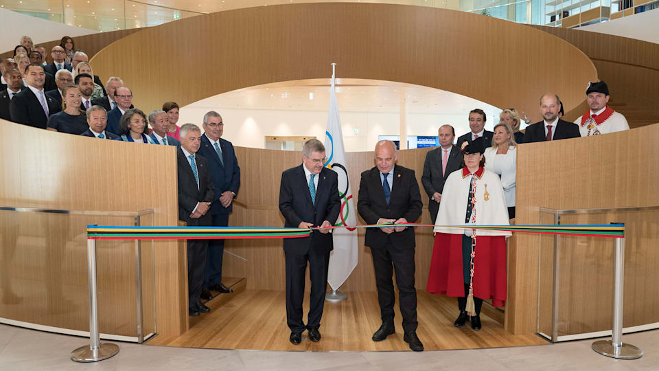 IOC officially inaugurates Olympic House and celebrates 125th ...