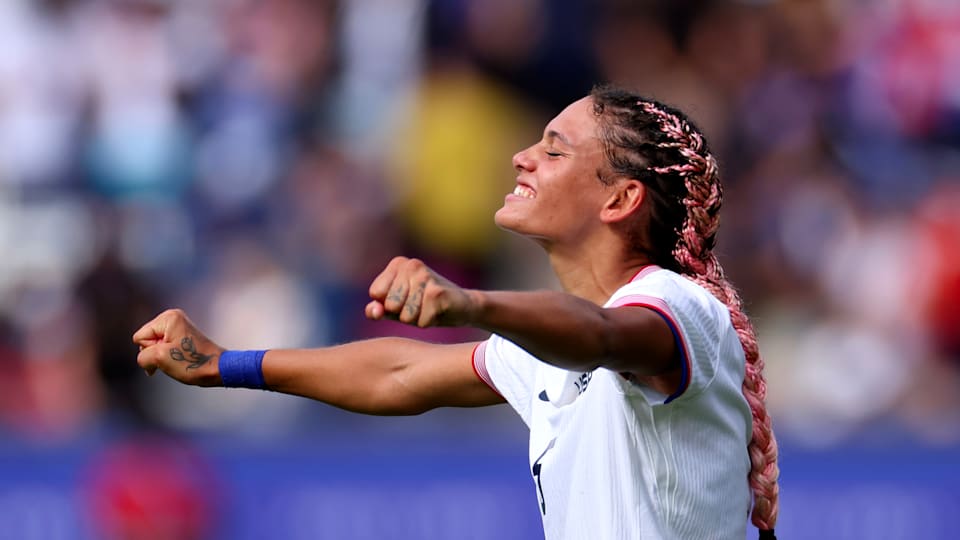 Paris 2024 football: USWNT’s Trinity Rodman looks ahead to Germany ...