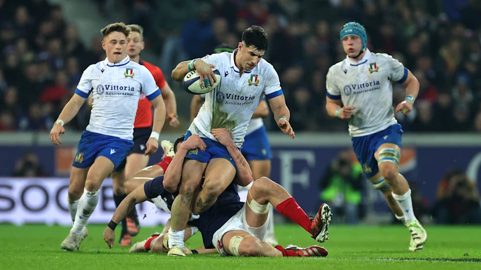 Tommaso Menoncello miglior giocatore del Sei Nazioni 2024 • Rugby