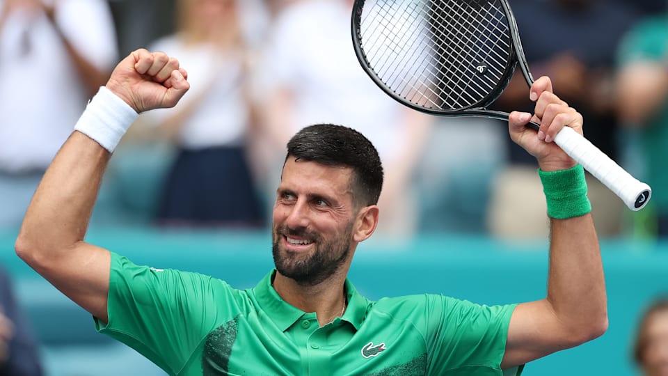 Djokovic has aged incredibly well in terms of physical appearance ...