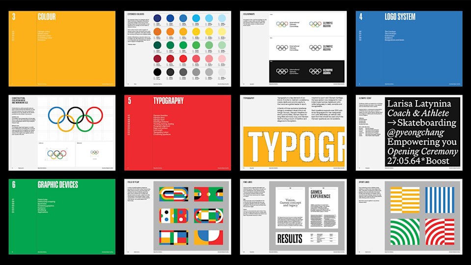 Evolving the look of the Olympic brand