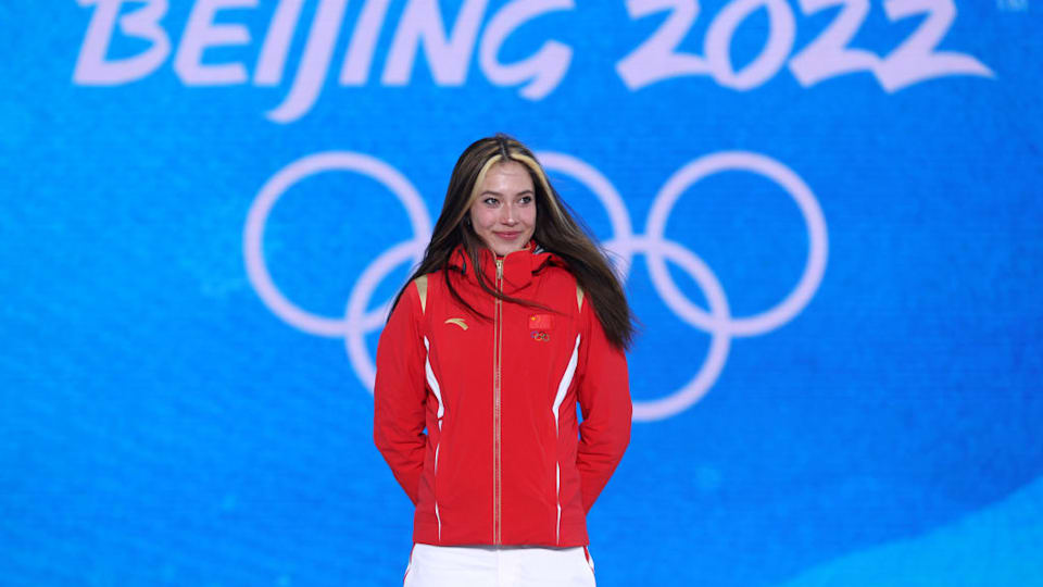 Ailing (Eileen) Gu reveals her other favourite sport as she and Su ...