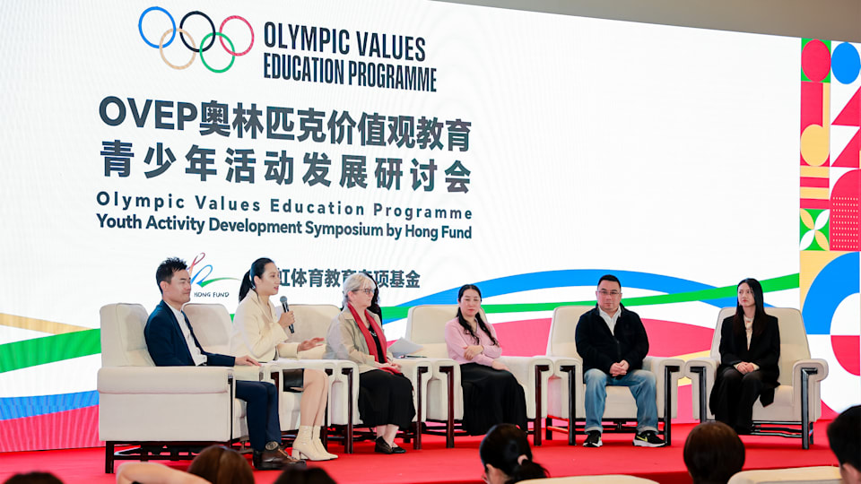 Promoting Olympic values-based education in China