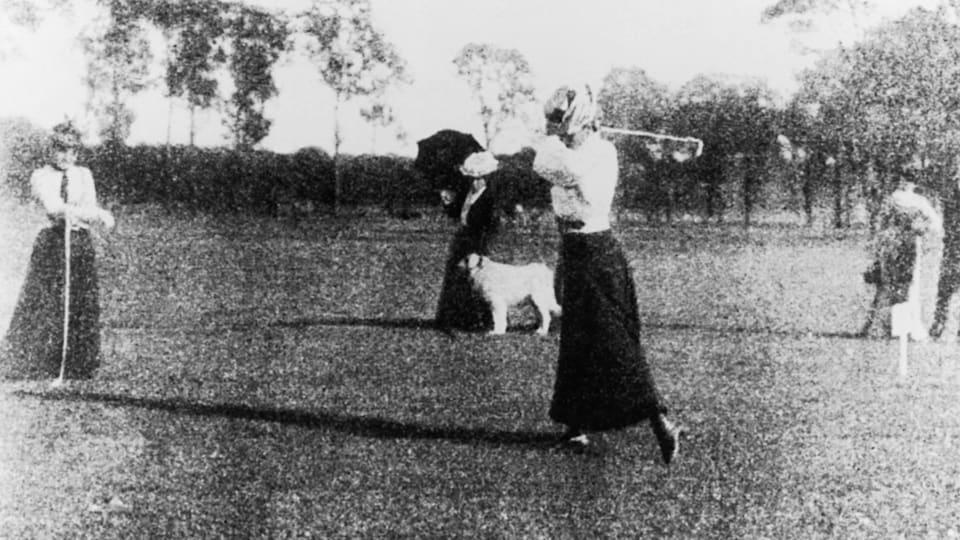 The first women Olympians