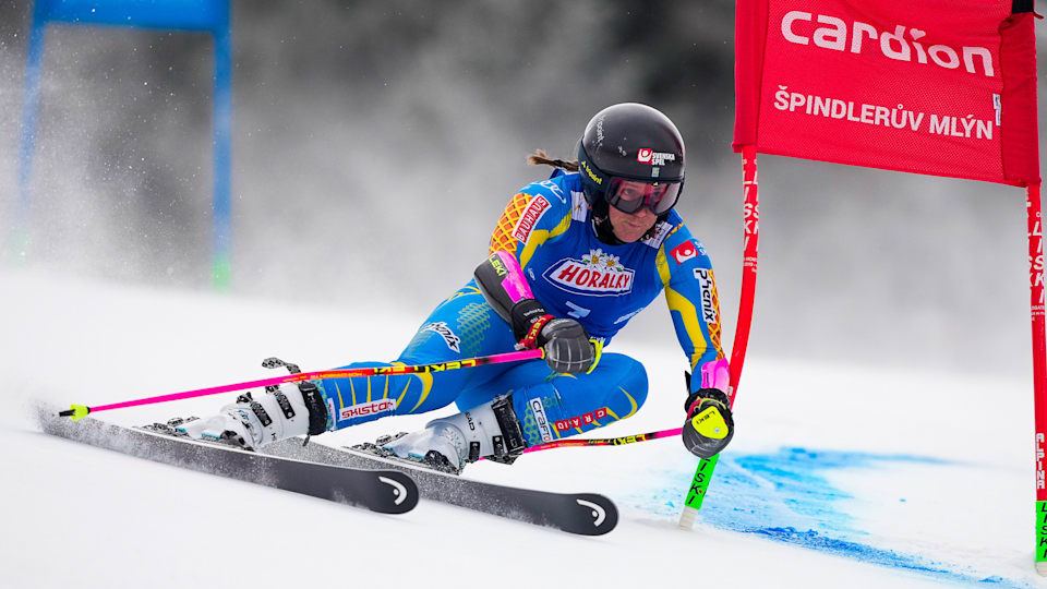 Olympic champion Sara Hector wins giant slalom in Špindlerův Mlýn ...
