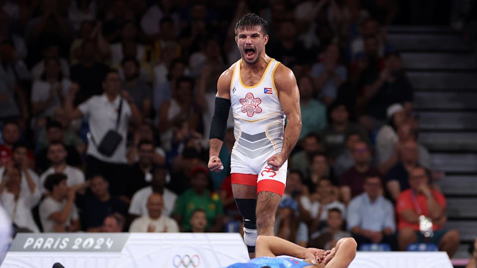 Lucha en los Juegos Olímpicos de París 2024: El puertorriqueño Sebastián Rivera, medalla de ...