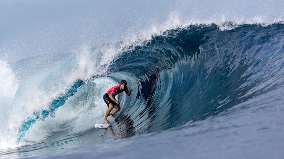 Surfing in Paris 2024: Alonso Correa, the boy who loved the sea because ...