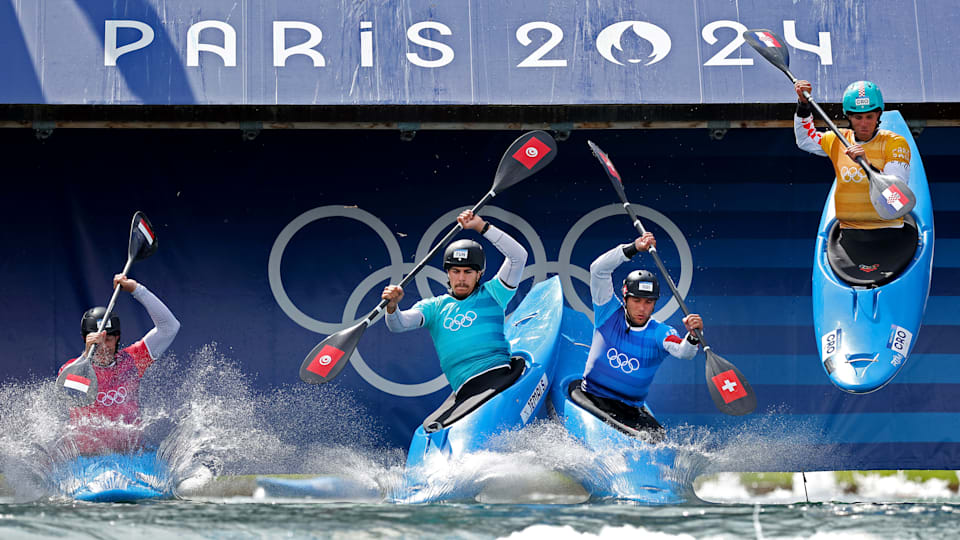 JO de Paris 2024 | Kayak cross : « Spectaculaire », « fun »... La ...