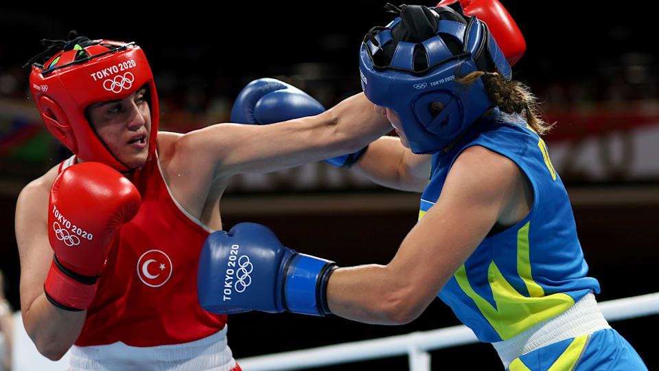 Who is Busenaz Surmeneli - The Turkish boxer who stands between Lovlina ...