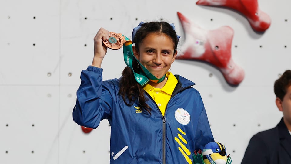 Andrea Rojas, histórico bronce en Santiago 2023: resultados de escalada ...