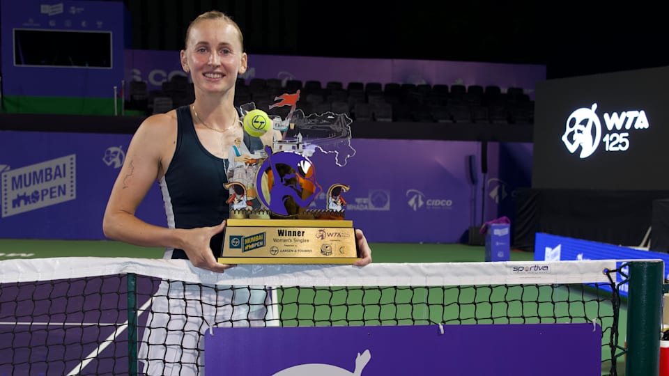 Mumbai Open 2025 tennis: Jil Teichmann wins singles title