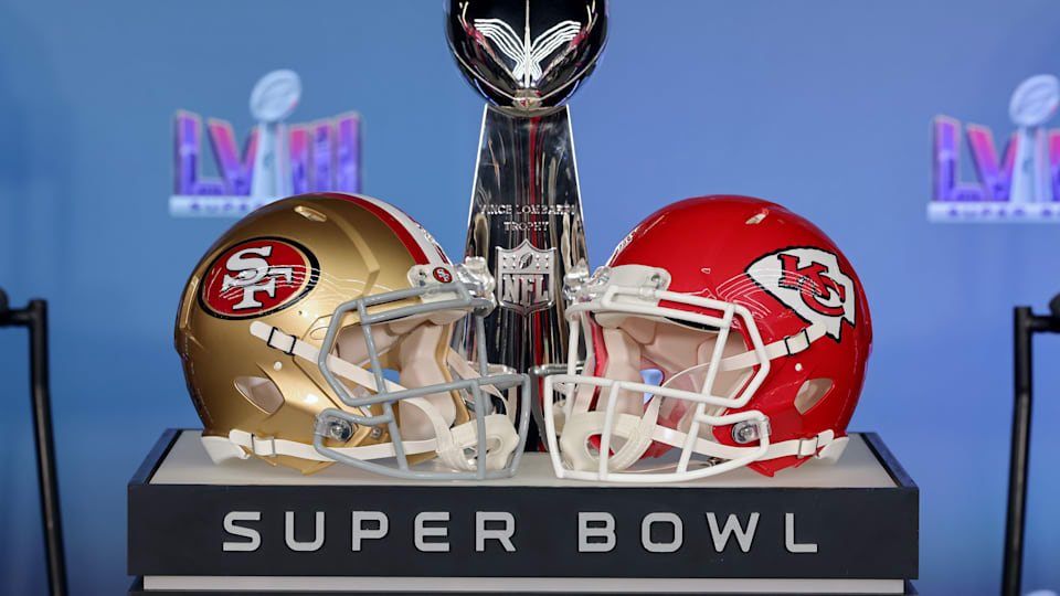 Super Bowl 2024 San Francisco 49ers v Kansas City Chiefs Start time half time show how to watch live will Taylor Swift be there