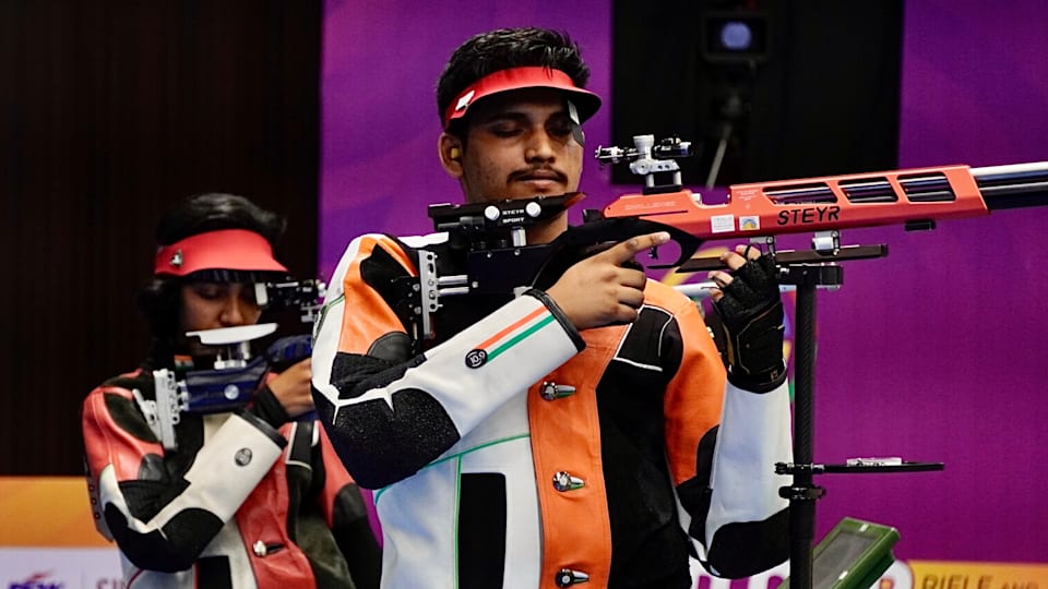ISSF World Cup 2023 Bhopal shooting: Rudrankksh Patil wins bronze medal