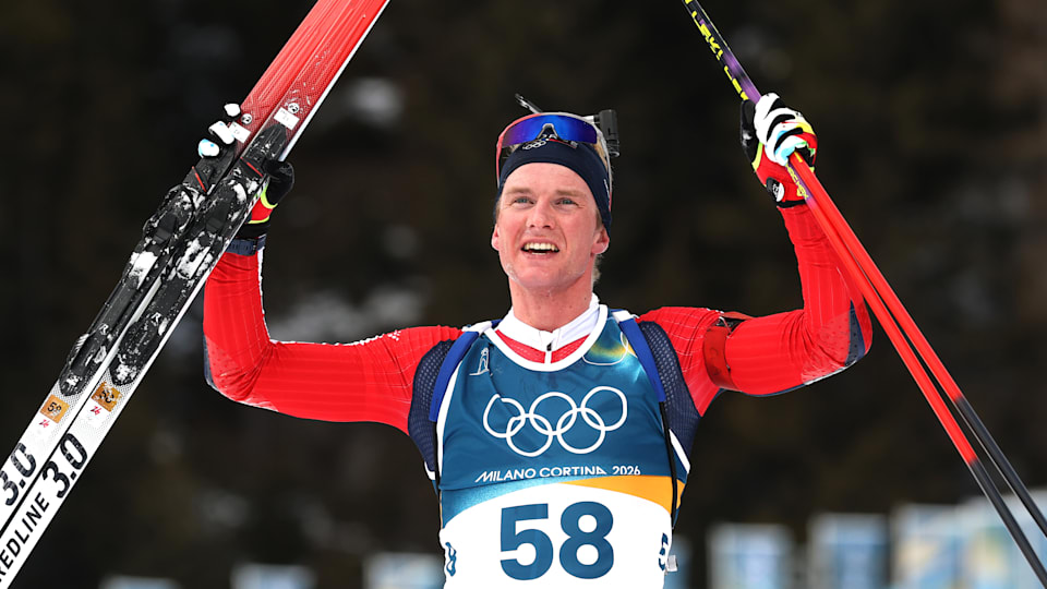 Johan-Olav Botn wins men’s 20km individual biathlon gold at Winter Olympics 2026
