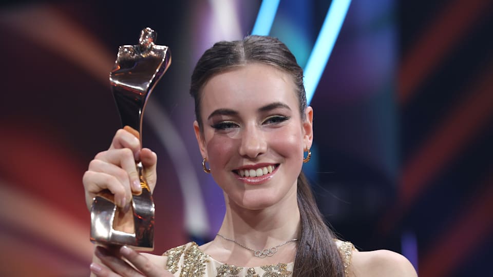 Paris 2024-Olympiasiegerin Darja Varfolomeev ist Deutschlands Sportlerin des Jahres: Ein Mädchen ...