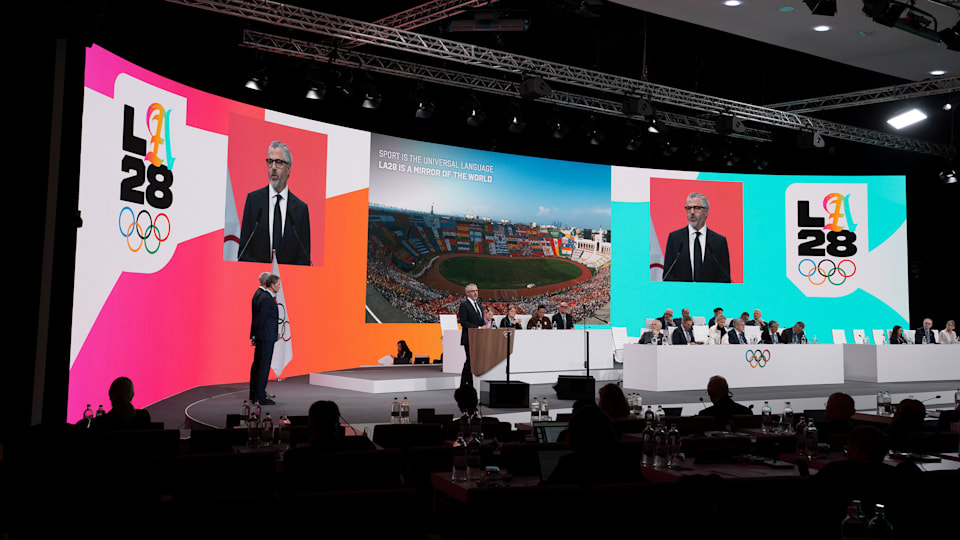 LA28 outlines global interest and momentum at IOC Session in Milan