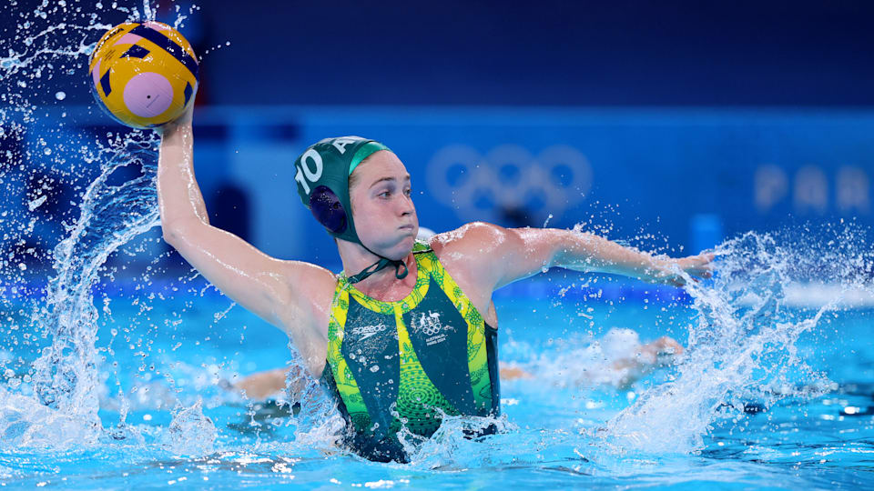 Australia vs Greece water polo, Paris 2024 Olympics women’s quarter ...
