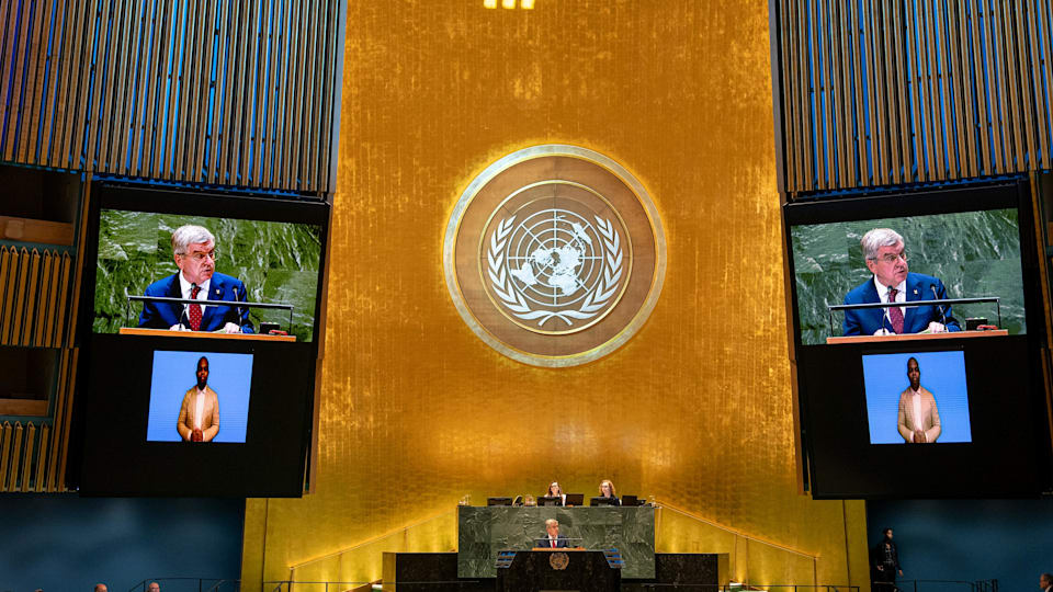 IOC President meets world leaders to discuss sport at the UN General ...