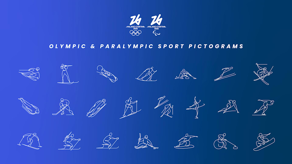 Milano Cortina 2026 “Look of the Games” and sports pictograms revealed ...