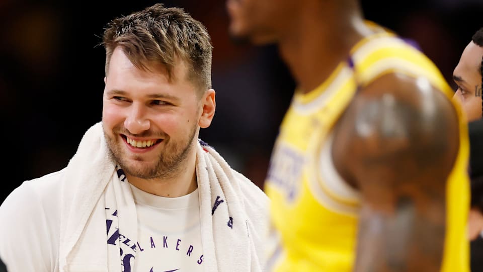 Luka Doncic drops 14 points in "special" Lakers debut