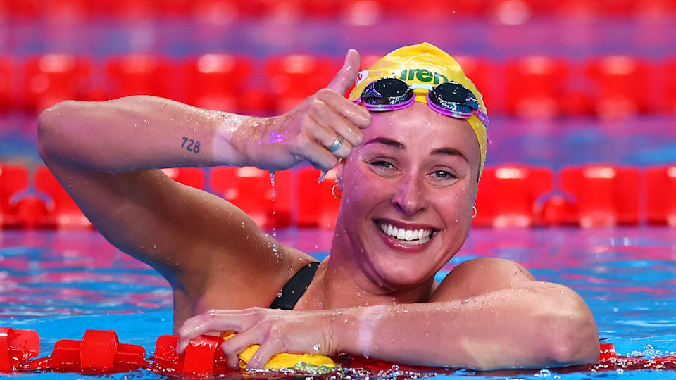 Australia’s Olympic swimming champion Brianna Throssell announces ...