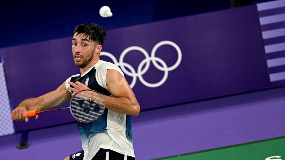 JO de Paris 2024 - Badminton simple hommes : Toma Junior Popov crée la ...