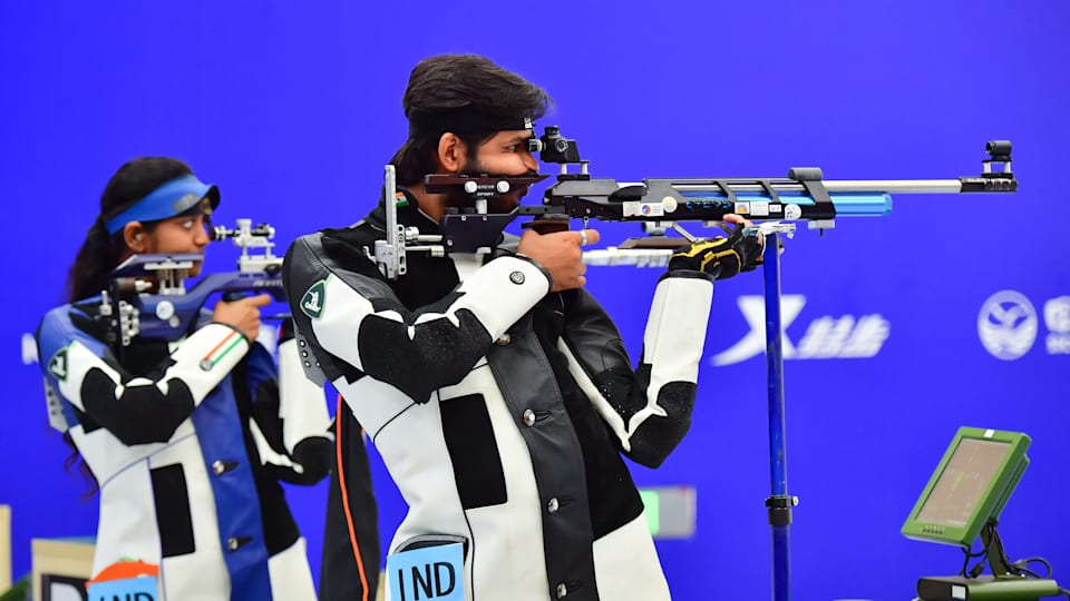 FISU World University Games 2023: Elavenil Valarivan-Divyansh Singh ...