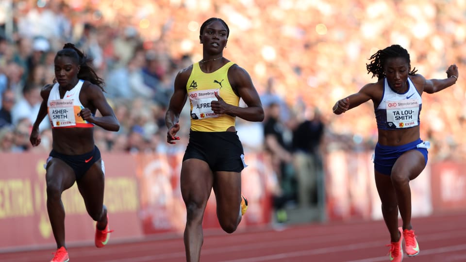 Diamond League Oslo 2025: Julien Alfred powers to victory in opening ...