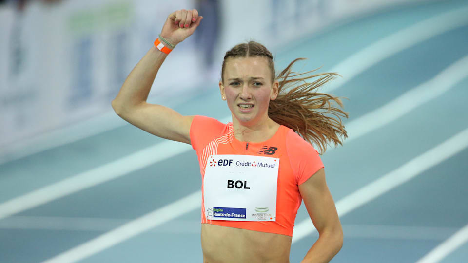 Femke Bol breaks 400m indoor world record at Dutch nationals