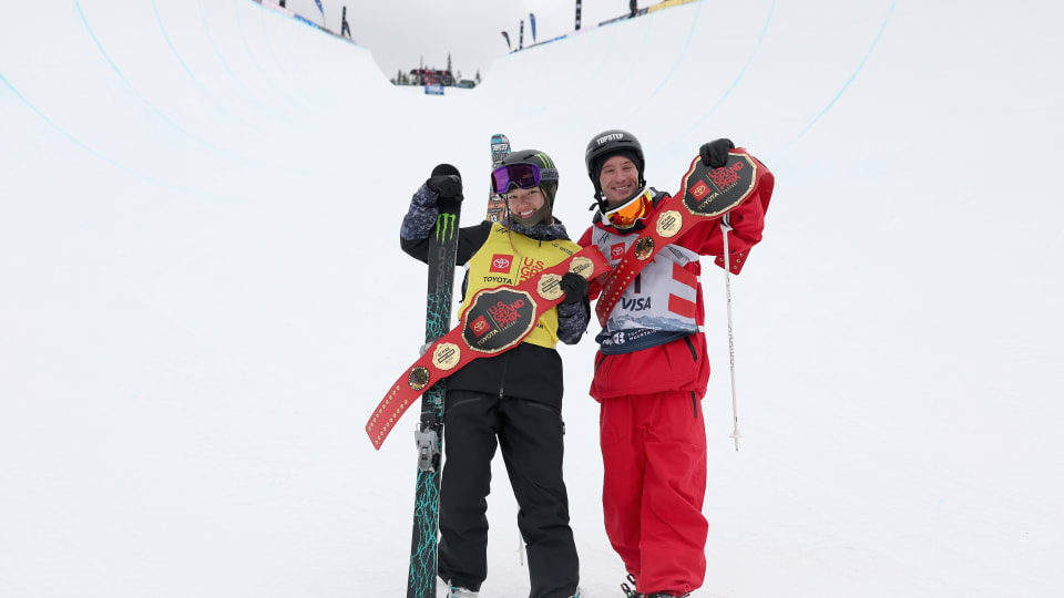 half pipe skiing olympics